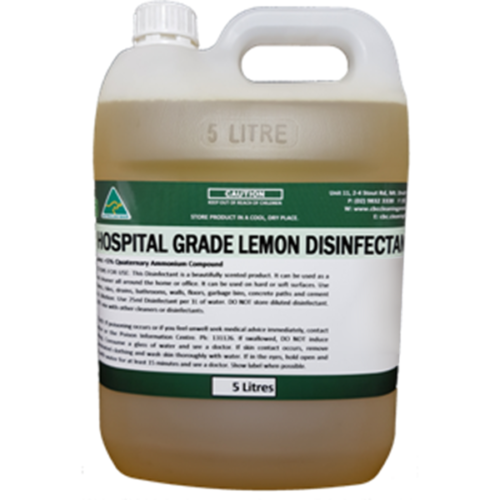 Hospital Grade Disinfectant Lemon | Cleaning Products Australia