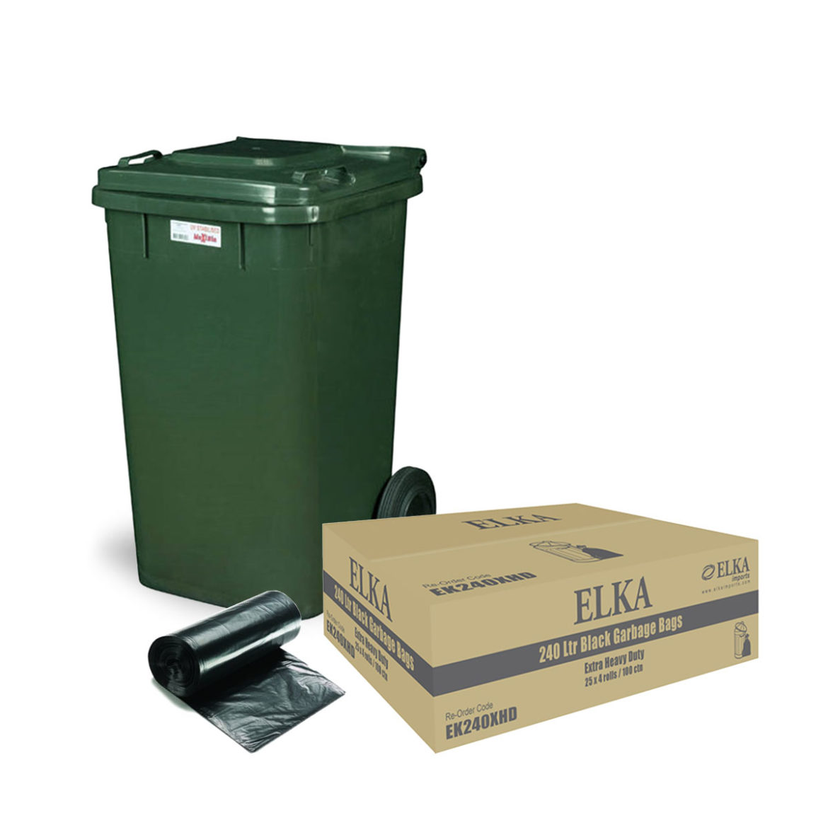240 Litre Ultra-Extra Heavy Duty Garbage Bags | Multi Range